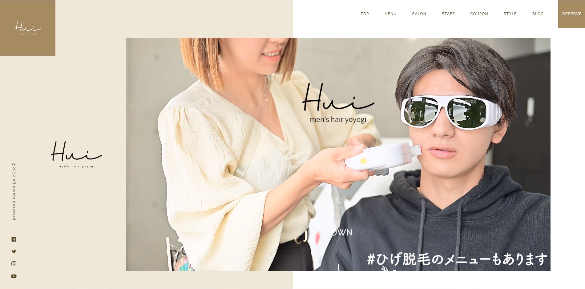 Hui men's hair yoyogi